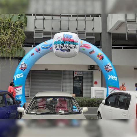 Round Custom Inflatable Arch Asiapacific Balloons