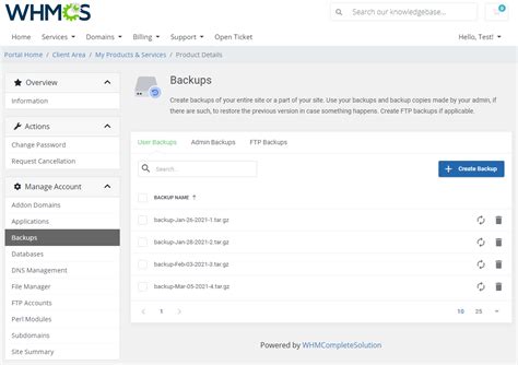 Directadmin Extended For Whmcs Modulesgarden