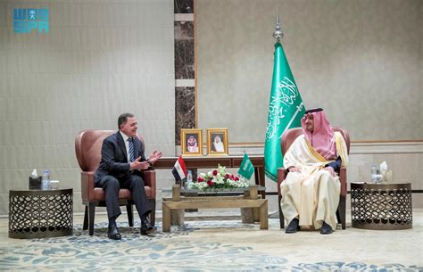 سياسي الأمير عبدالعزيز بن سعود يلتقي وزير الداخلية المصري
