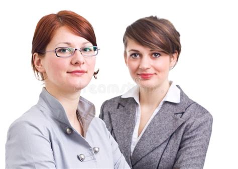 Deux Femmes D Affaires Photo Stock Image Du Femelle 18829268