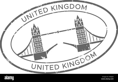 British Passport Control Stock Vector Images Alamy