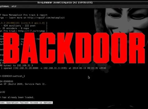 Backdoor Là Gì Nguy Cơ Tiềm ẩn Và Bảo Mật Trong Hệ Thống
