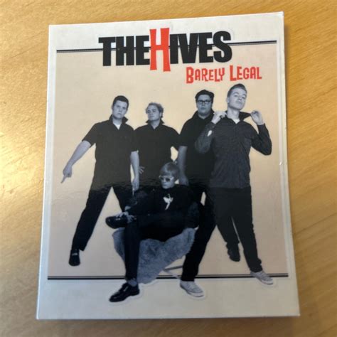 The Hives Klistermärke Barely Legal 1997 Dekal Köp På Tradera