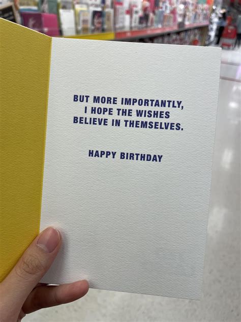 I Found The Perfect Birthday Card At Target Today Rtedlasso