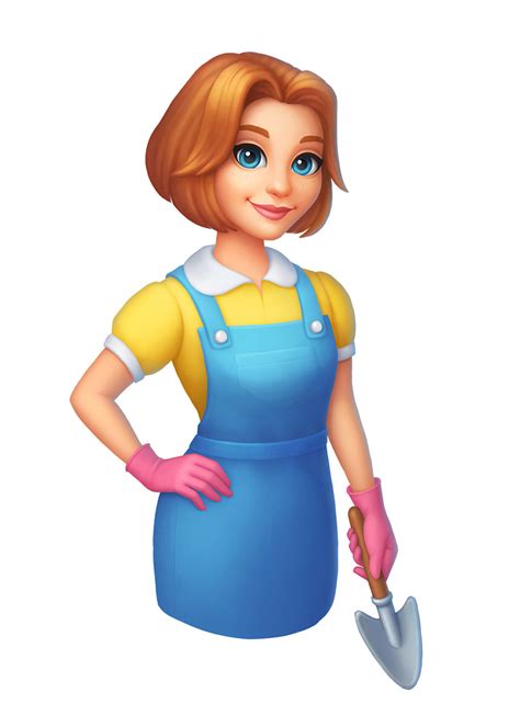 Gardener Girl Behance