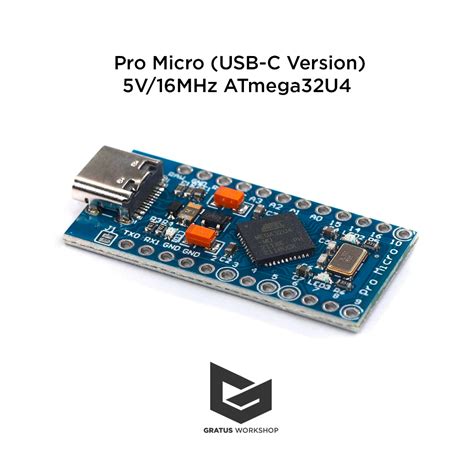 Pro Micro Usb C 5v 16mhz Arduino Compatible Atmega32u4 Shopee Philippines