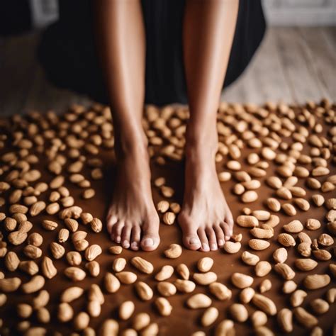 Women S Feet With Peanut Butter Stable Diffusion Online