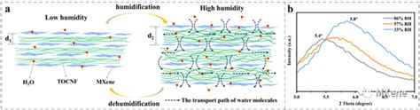 湿度传感 Carbohyd Polym 受珍珠层启发的纳米纤维素 Mxene柔性复合膜用于湿度传感 知乎