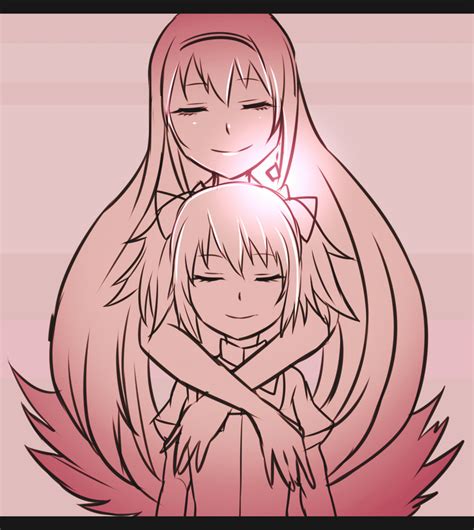 Akemi Homura And Kaname Madoka Mahou Shoujo Madoka Magica And 1 More
