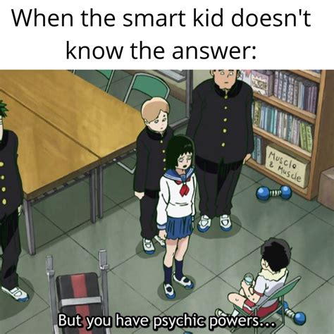Daily Mob Psycho 100 Meme 20 Mobpsycho100