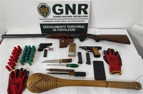 Nisa Gnr Detém Homem De 48 Anos Por Posse De Arma Proibida E Posse