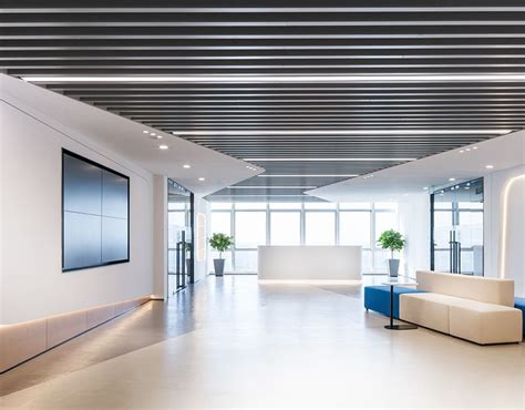 Office Building Lobby Behance In 2024 Office Building Lobby Office Building Architecture