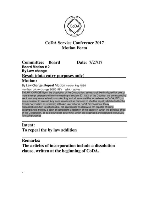 Fillable Online Fillable Online Coda Coda Service Conference 2015