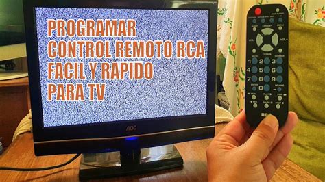 Cómo configurar control universal rca para tv aoc Mundowin