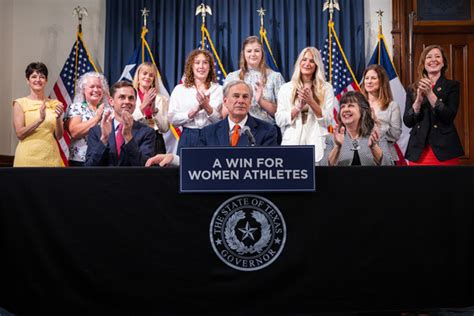 Abbott Signs Save Womens Sports Act Liberty Vindicator