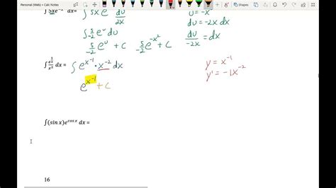 6 9d Integrate E X Youtube