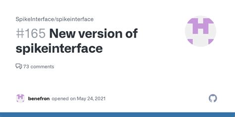 New Version Of Spikeinterface · Issue 165 · Spikeinterface