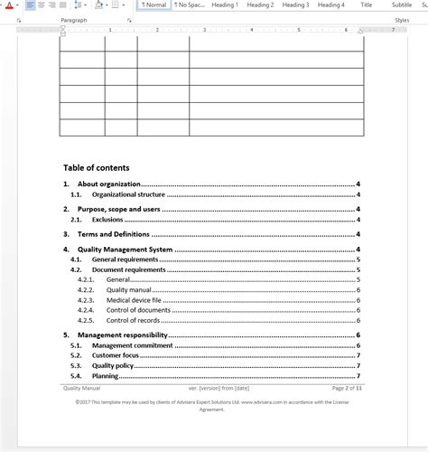 Iso 134852016 Documentation Toolkit