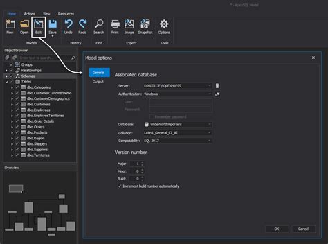 Apexsql Model 2018 Screenshot Tour