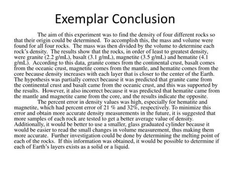 Ppt Write A Conclusion For A Formal Lab Report Powerpoint With Lab Report Conclusion Template