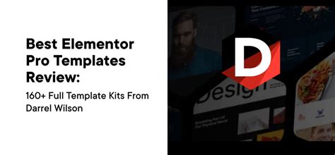 Best Elementor Pro Templates 160 Kits From Darrel Wilson