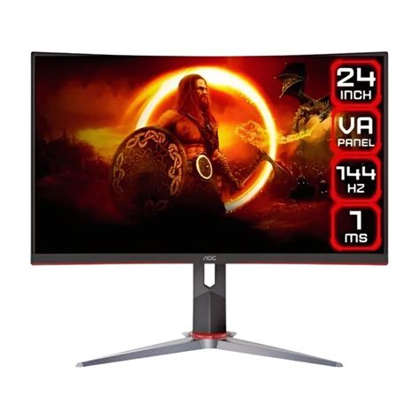 Aoc Monitor Gamer Curvo Aoc 23 6 Full Hd 165hz Freesync Premium
