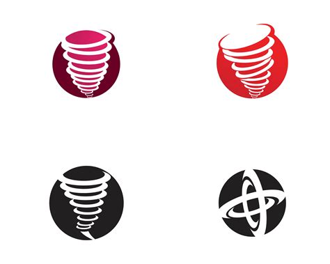 Tornado Symbol Vector Illustration 595666 Vector Art At Vecteezy