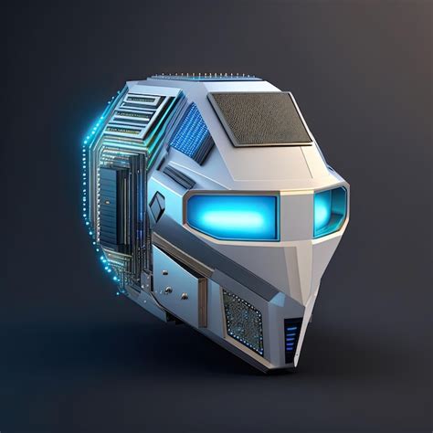 Premium Ai Image Ai Concept With Microprocessors And Robot Chips Ai