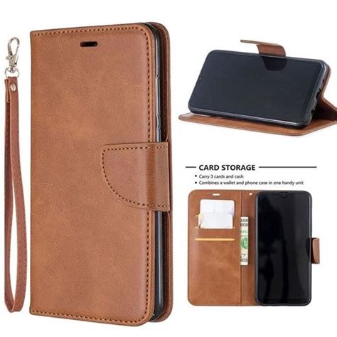 Etui Rabat Pu Cuir Xiaomi Mi T Lite G Concis Couleur Unie Lisse Housse Flip