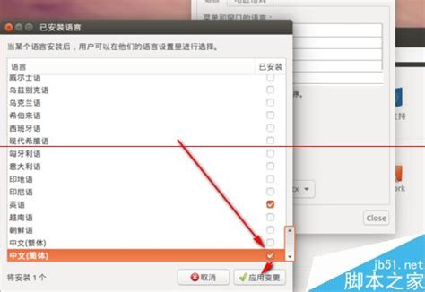 ubuntu 英文版界面怎么设置成中文 欧欧colo教程网