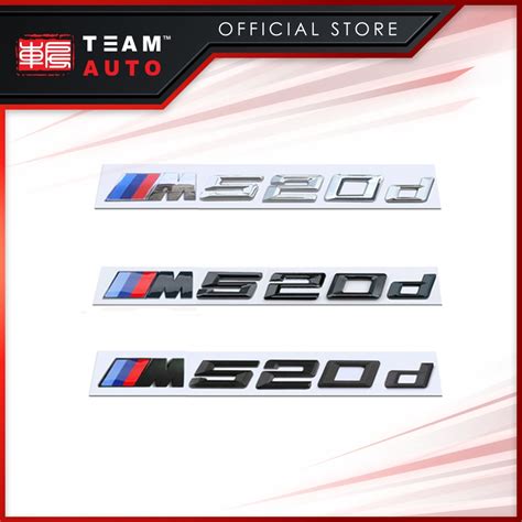 Tap12146 Bmw Car Decals M520d Car Accessories Accessories On Carousell