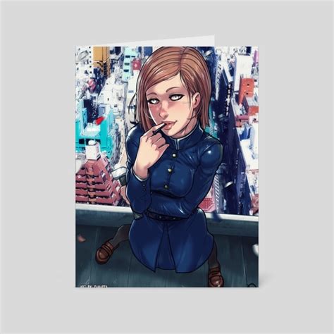 Nobara Kugisaki Jujutsu Kaisen A Card Pack By Alessandro Mazzetti