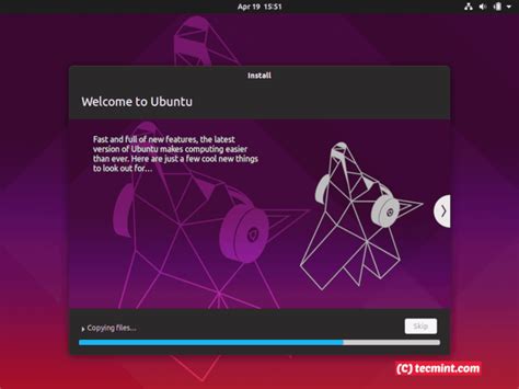 Installation Of Ubuntu Disco Dingo Desktop On UEFI Firmware Systems
