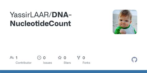 GitHub YassirLAAR DNA NucleotideCount