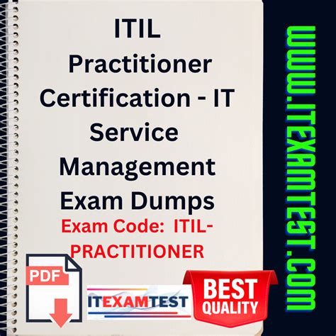 Free Itil Practitioner Dumps Itexamtest