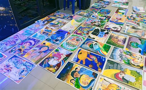 แข่งขันประกวดภาพวาดทางจินตนาการทางวิทยาศาสตร์ ระดับมัธยมศึกษาตอนต้นและมัธยมศึกษาตอนปลาย ในงาน