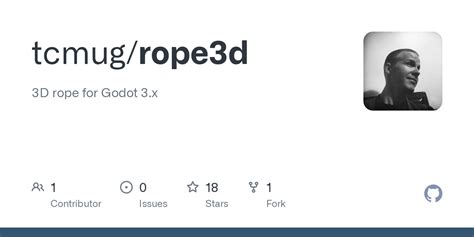 Github Tcmug Rope3d 3d Rope For Godot 3 X