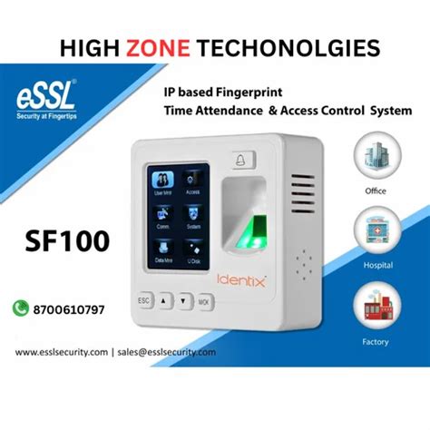 Essl Sf Biometric Attendance System Password Protected At Piece In New Delhi