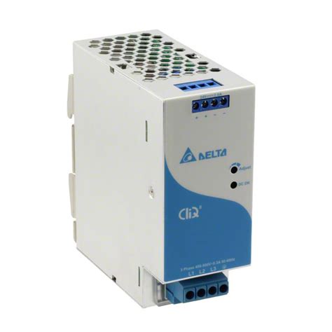 DRP024V060W3BA datasheet - Deltarsquo;s CliQ II DIN rail power supply ...