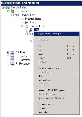 Creating A Repository Using The Oracle BI Administration Tool