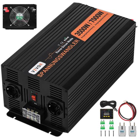 Pure Sine Wave Power Inverter Convenient Durable 7000w Peak 3500w Dc