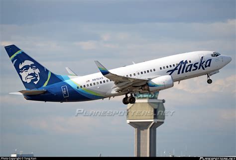 N AS Alaska Airlines Boeing WL Photo By Tong Xian ID Planespotters Net
