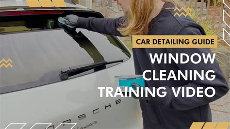 How To Properly Clean The Windows On Your Car Bigs Mobile Detailing