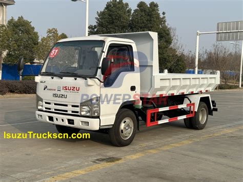 Hot Selling Isuzu 100pelf Mini Dump Tipper Truck In China Powerstar Trucks