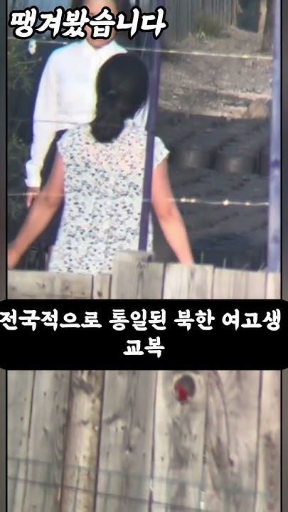 발육 상태가 괜찮은 북한 여대생 Youtube