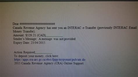Saanich Police Are Warning Of Cra Interac E Transfer Scam