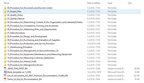 Iso 9001 2015 Premium Documentation Toolkit