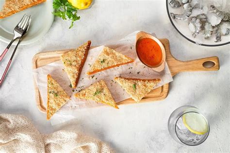 Prawn Sesame Toast Recipe The Recipe Website