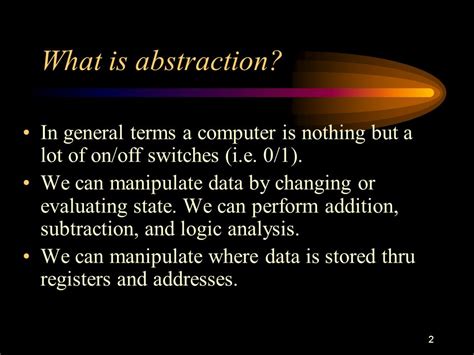 Data Structures And Algorithms What Is Abstraction Ppt Download