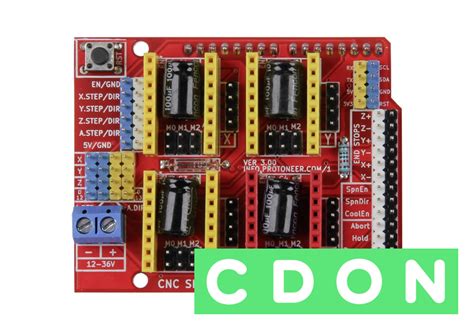 Joy It Motordrift Ard Cnc Kit1 Passar Till Arduino Uno Cdon